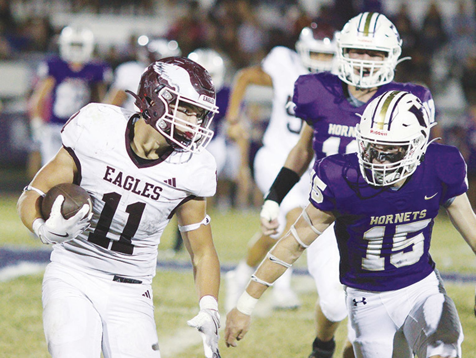 Eagles drop district game at Holland