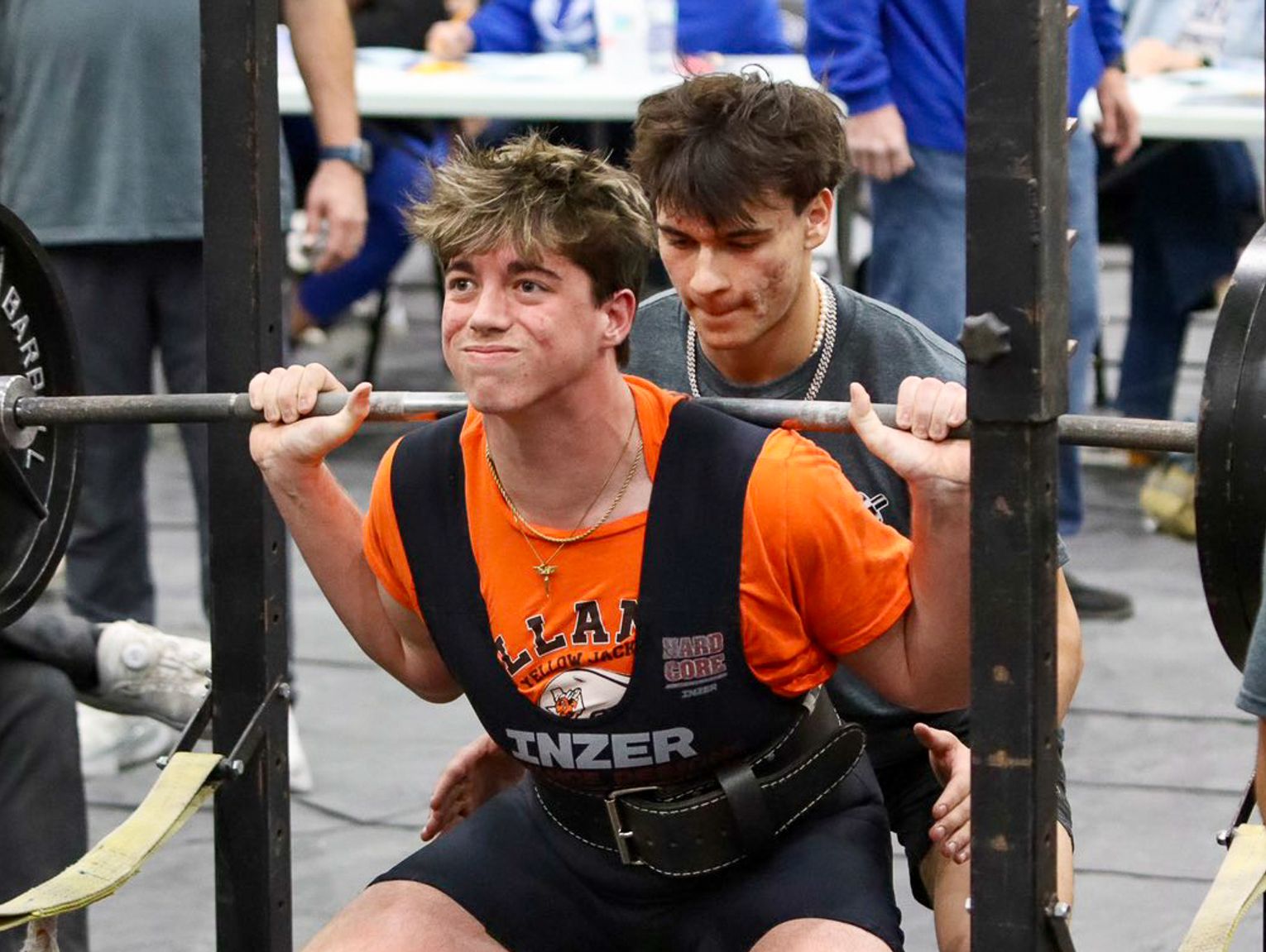 Powerlifters Show Their Commitment, Might