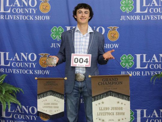 Llano County Junior Livestock Show 2026